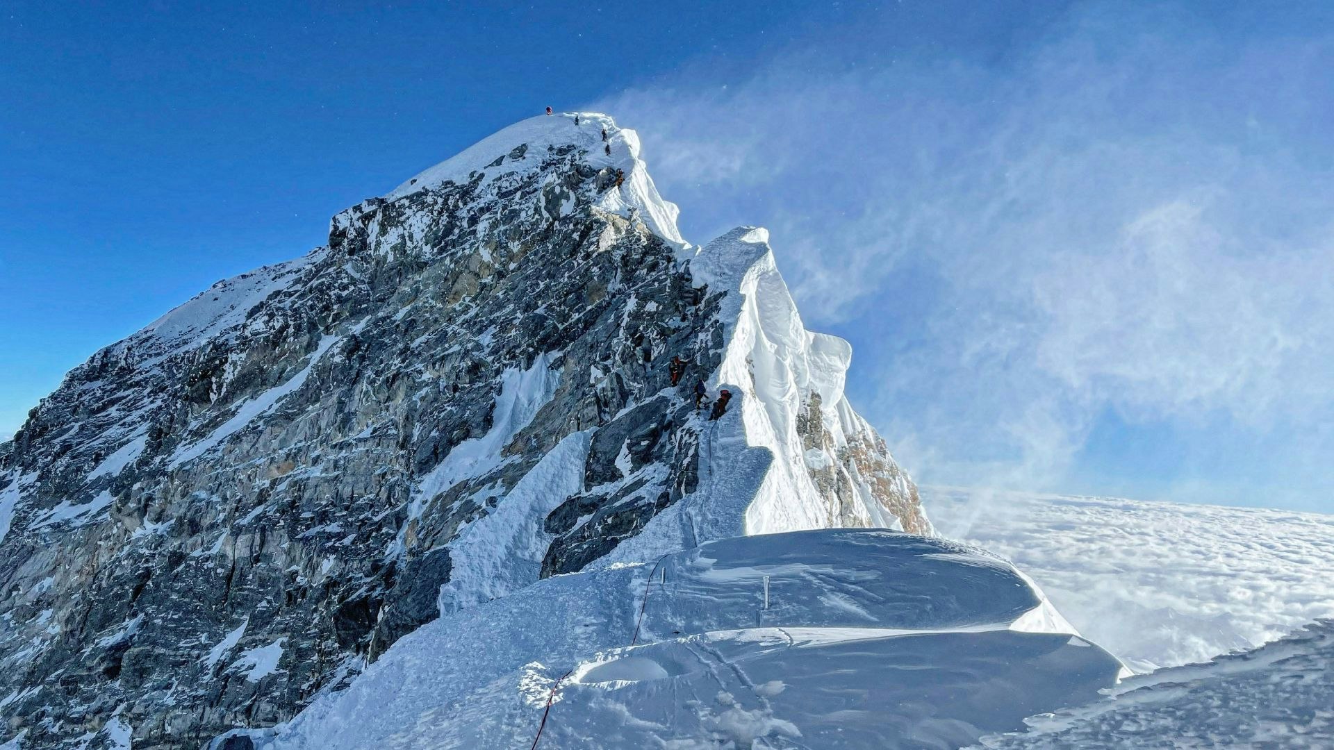 American runner Tyler Andrews sets new speed record for quickest ascent ...