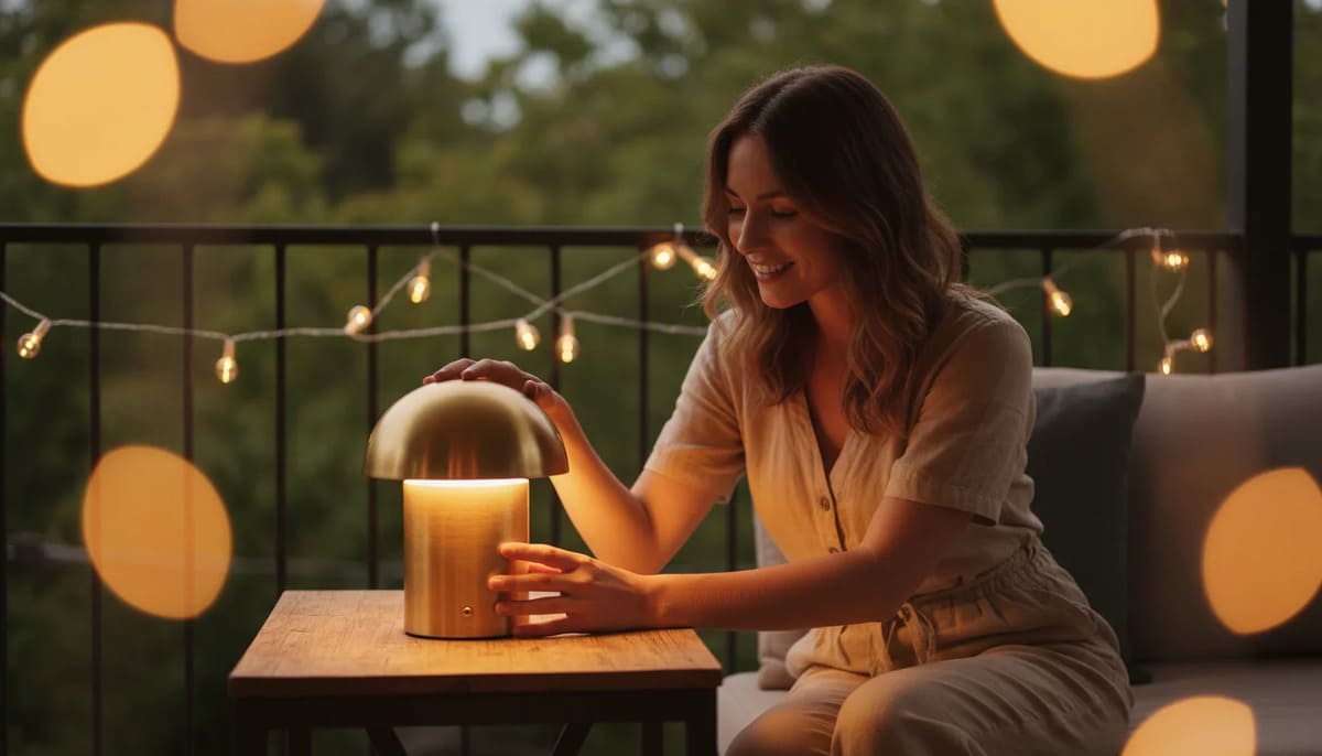 This £11 luxury lamp transforms living rooms and patios without any wiring