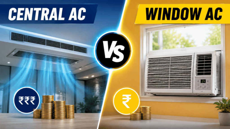 Central AC vs window AC: Which one offers better cooling and ...