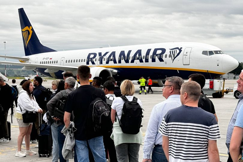 Ryanair hit out as two European airports close with all flights cancelled