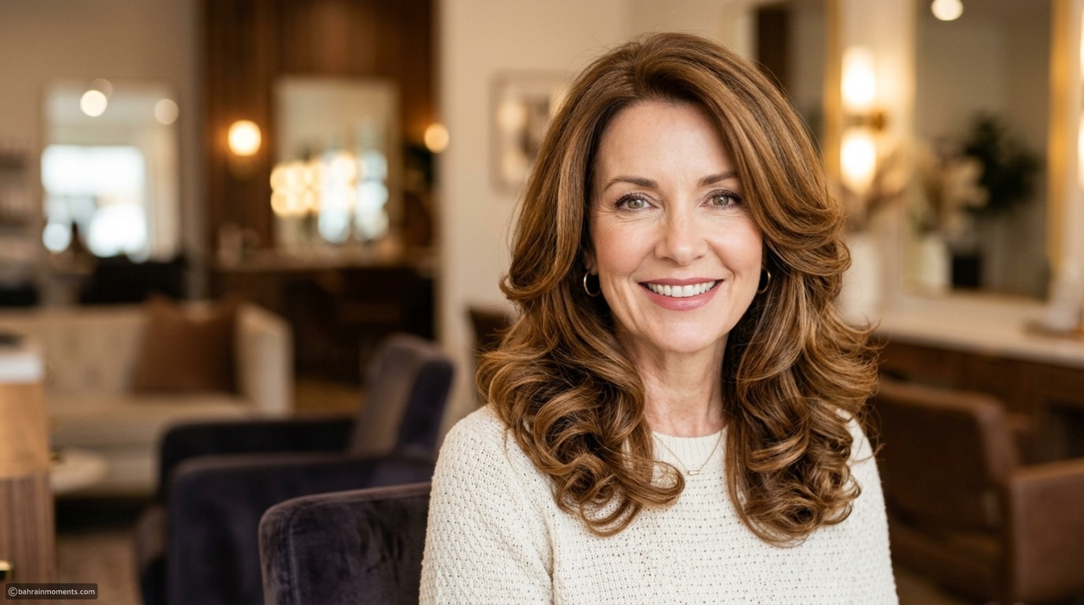 Layered haircuts that slim the face and rejuvenate women over 50