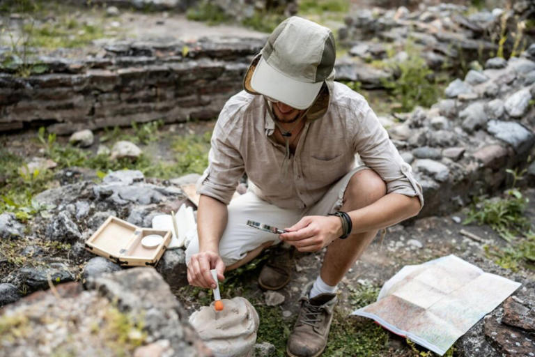 Archaeologists discover 2,000-year-old garden hidden beneath famous ...