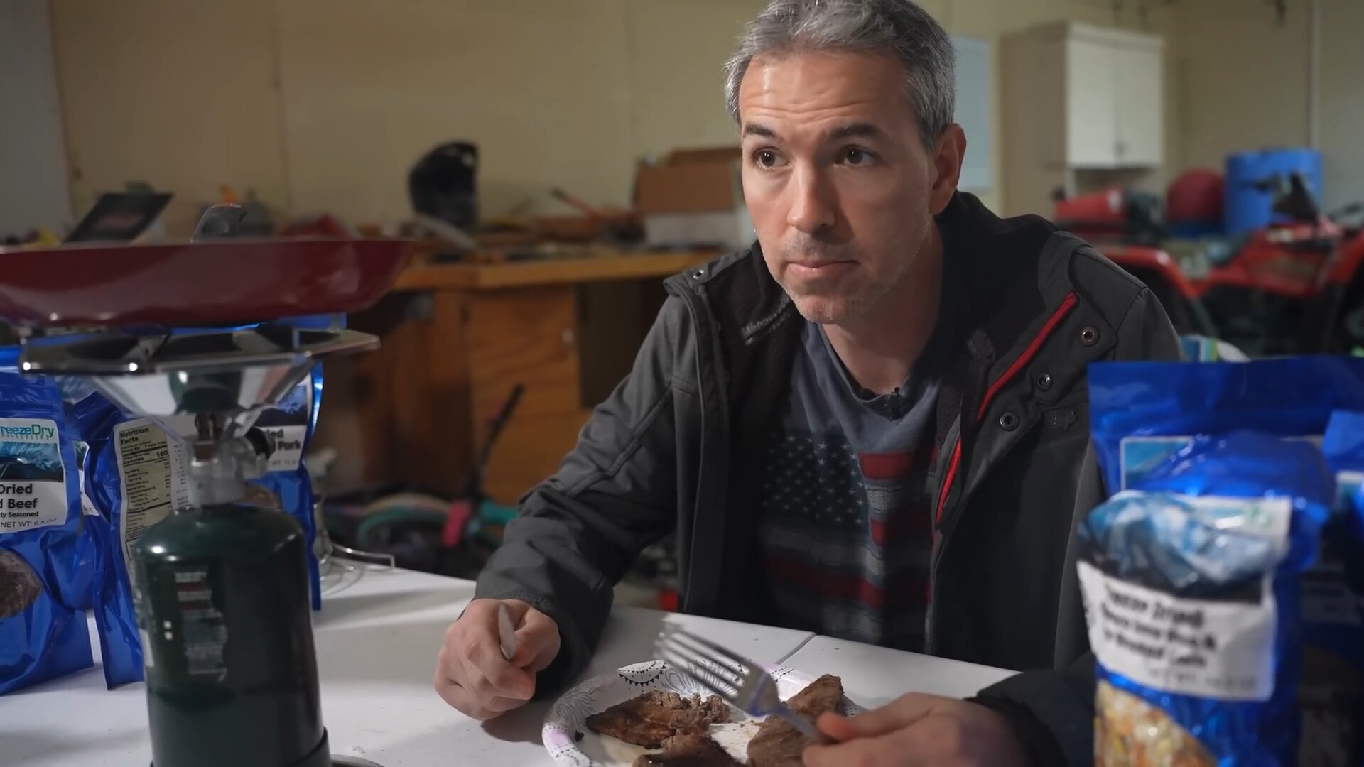 Twenty-year-old emergency steak put to a real-world taste and stomach test