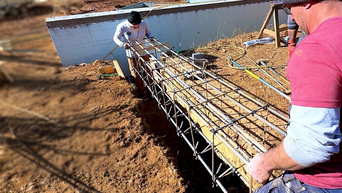 Ready for the trusses