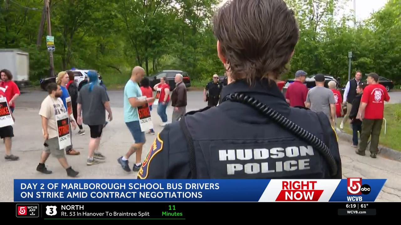Striking bus drivers in Marlborough return to picket line amid contract ...
