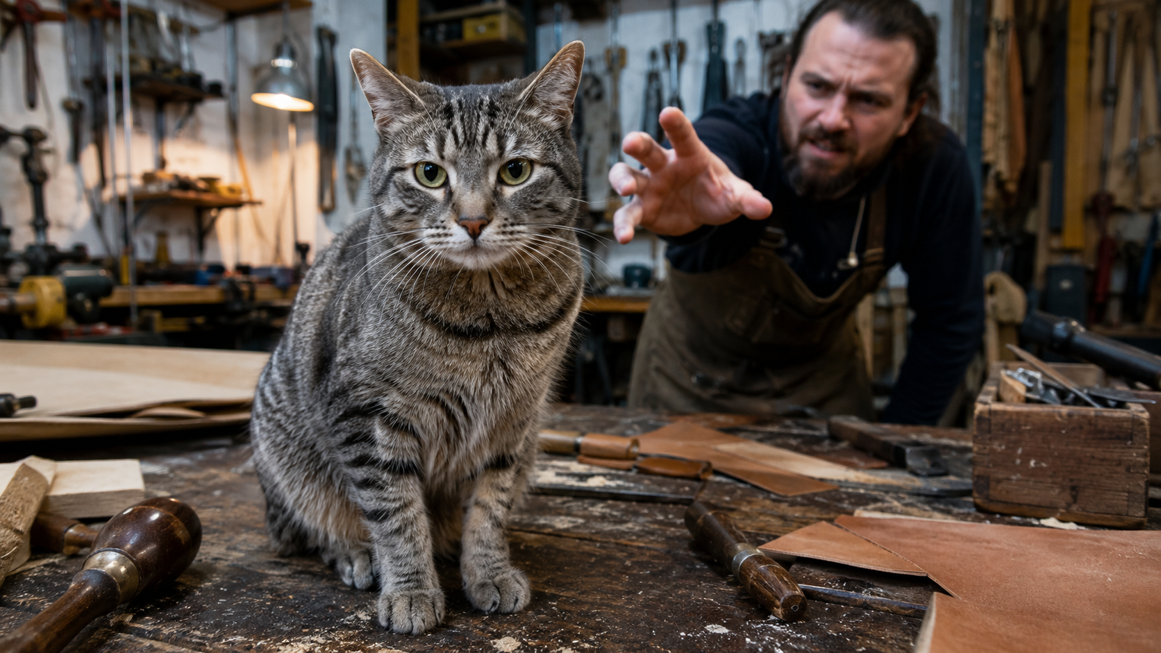 One cat kept ruining every HTME shoot for months