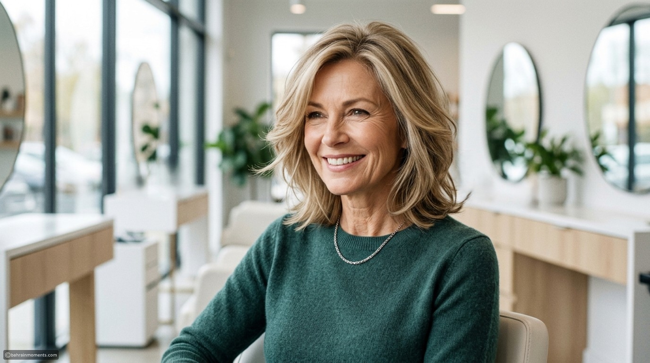 Layered haircuts that slim the face and rejuvenate women over 50