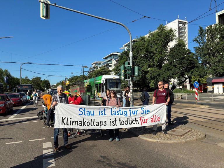 Nur vereinzeltes „Protest-Hupen“: So lief die Blockade am Straßburger ...