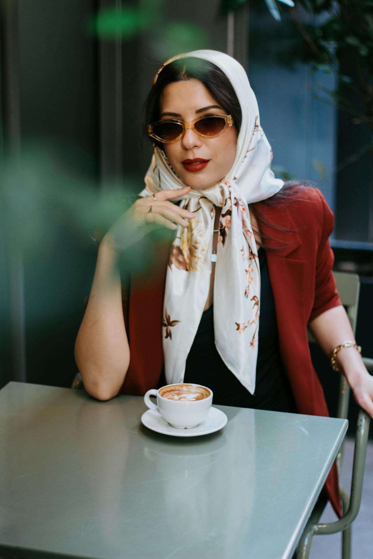 9 silk scarf styling ideas: How to wear a silk scarf for effortless ...