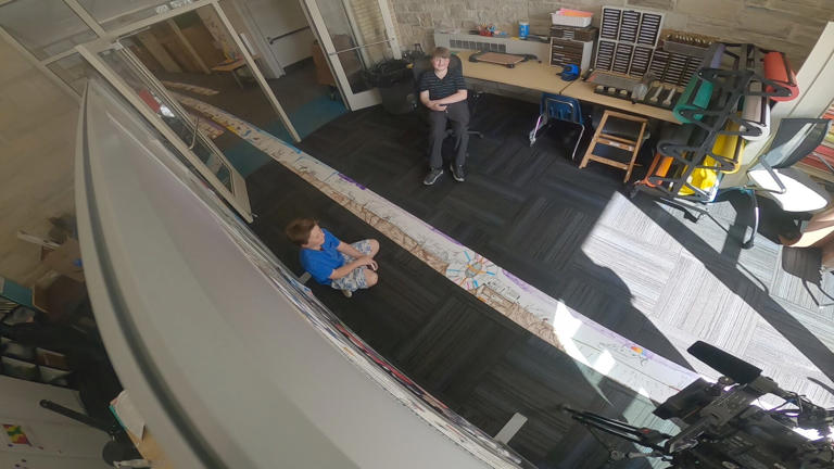 Fourth graders create 'The Masterpiece,' a drawing nearly the length of ...