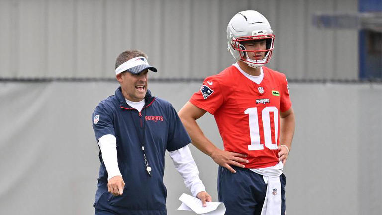 Drake Maye feels more comfortable with Josh McDaniels, Patriots offense