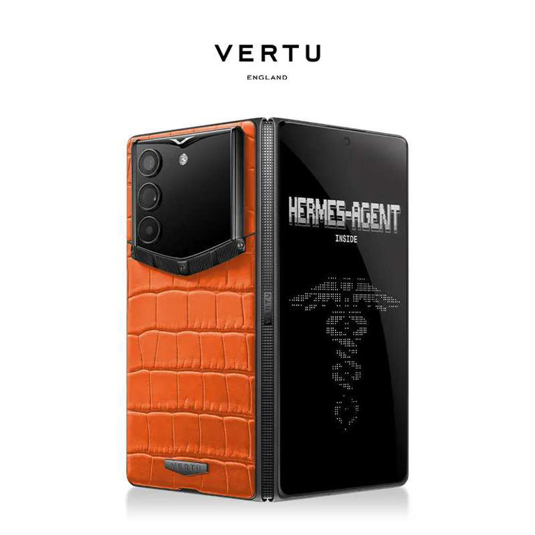 Blingphone brand Vertu folded years ago, but now has a folding phone