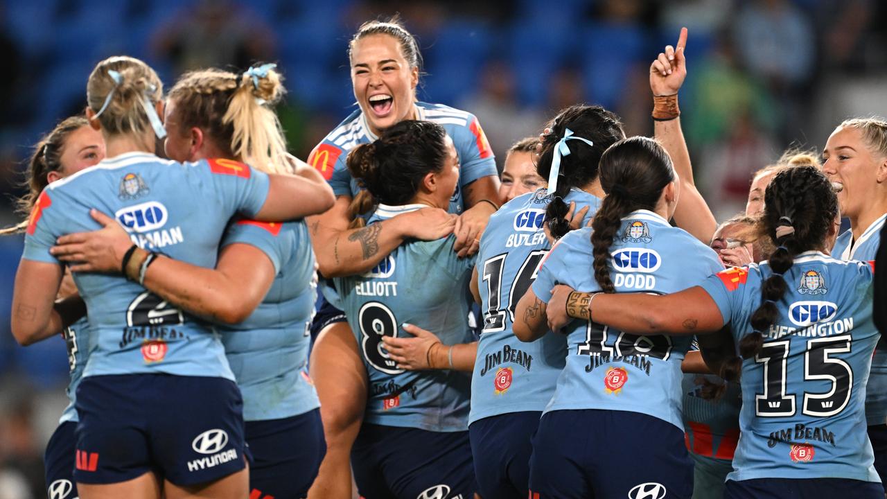 Bluewash: NSW claim historic women's Origin clean sweep