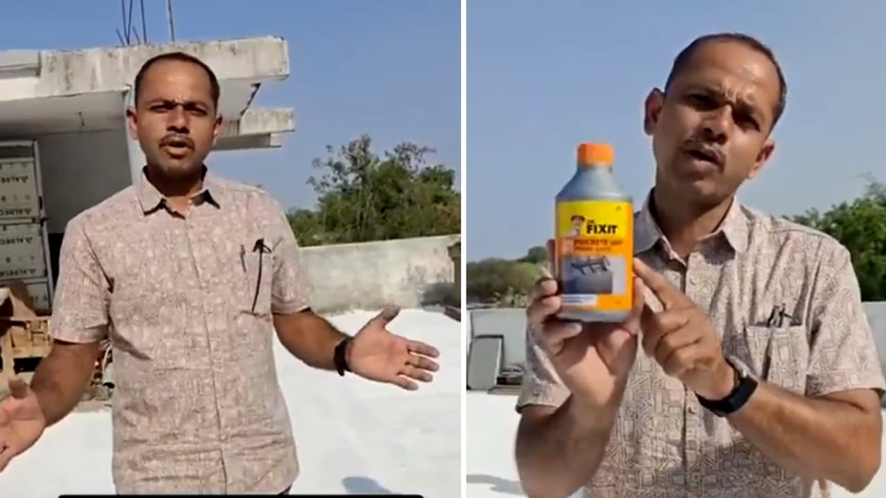 Viral video | Man’s ₹850 roof hack is helping homes stay cool without ...
