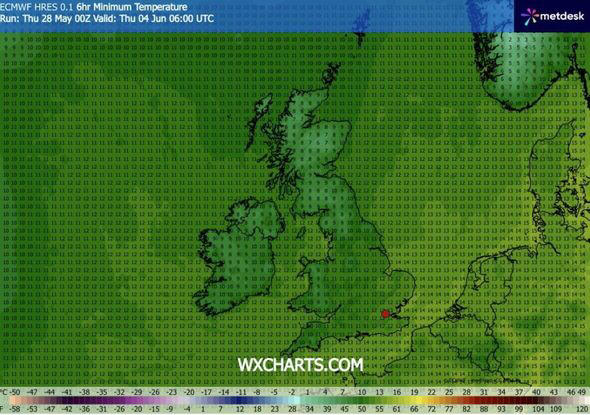 UK weather maps show exact date 358-mile rain bomb will hit Britain ...