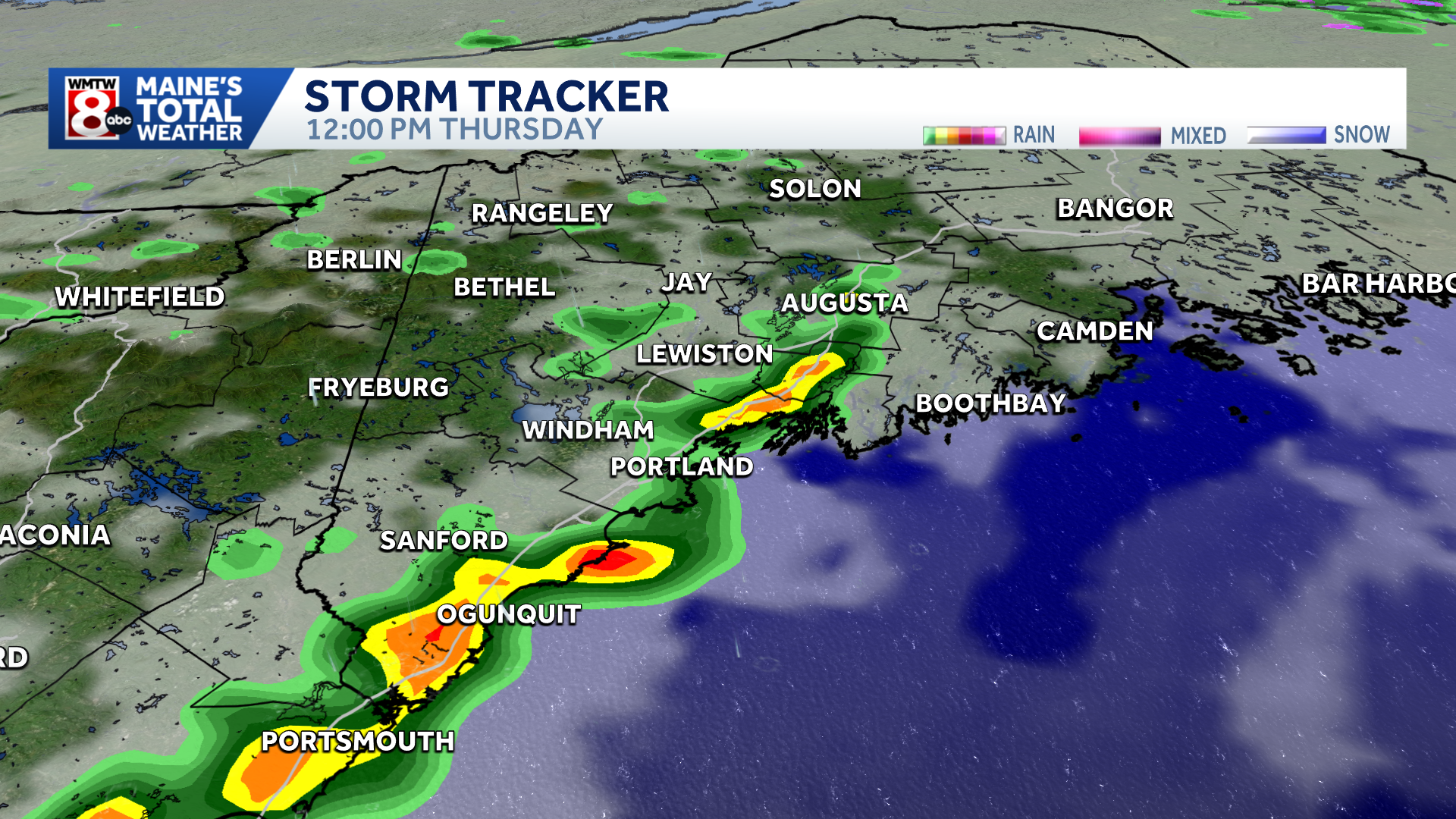 Heavy rain and high winds to impact Maine into the weekend