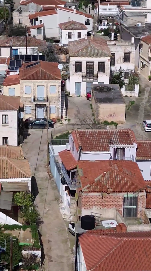 Didyma village Greece with secret rock temple sites