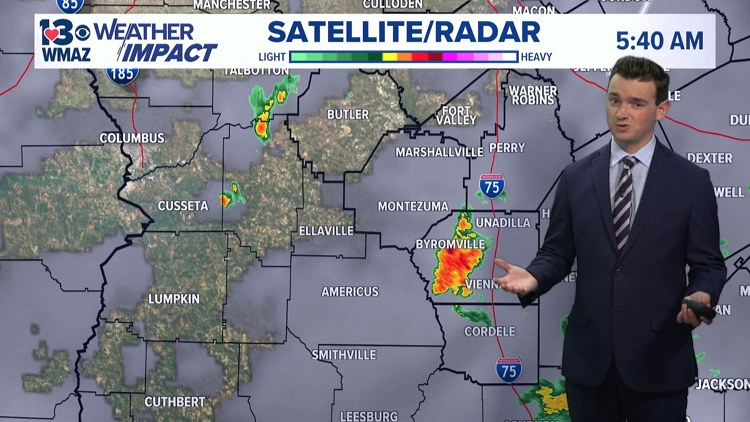Rain chances don't look to go anywhere for the end of the week and ...