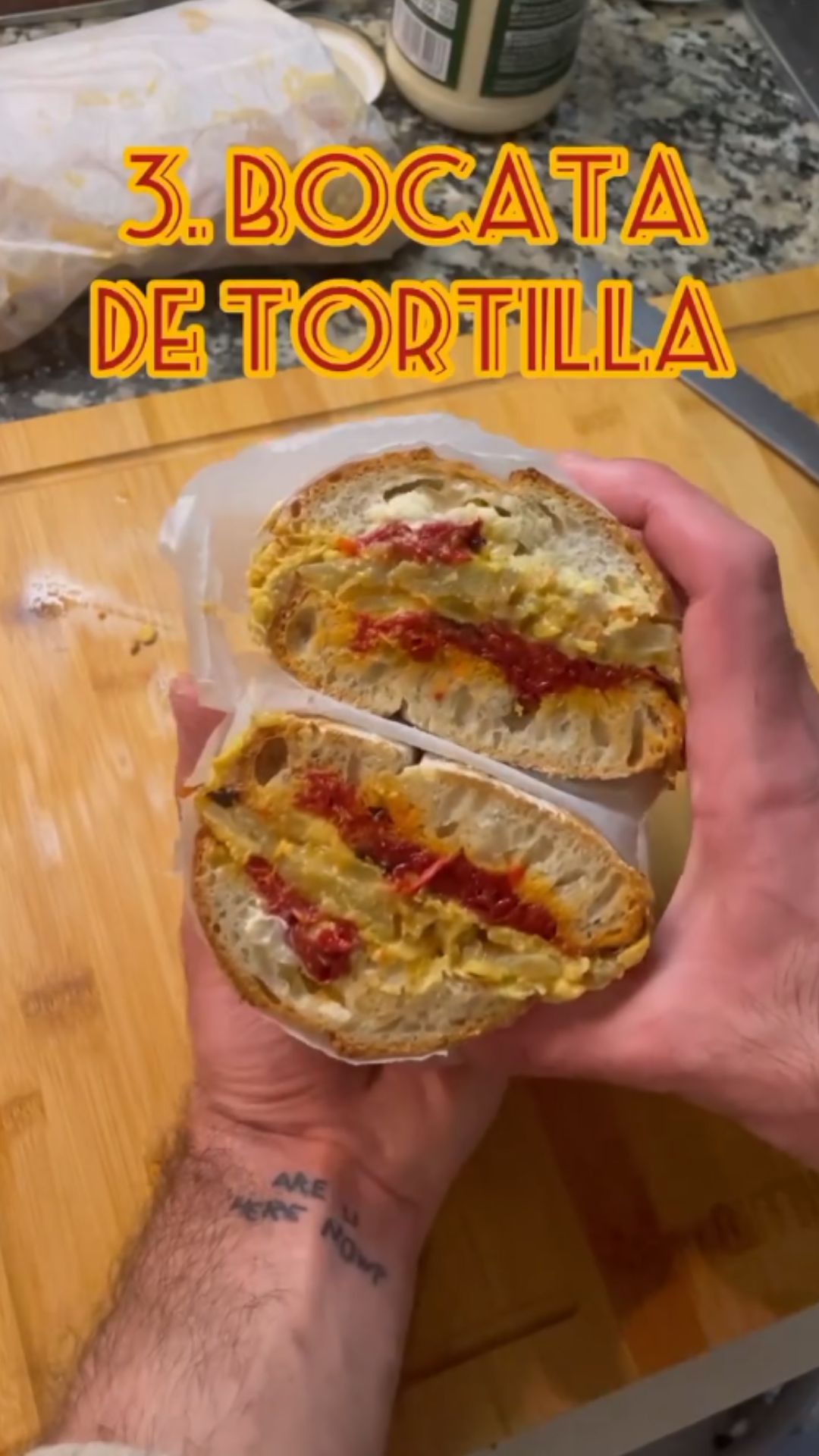 How to pair juicy tortilla with Galicia rosca bread