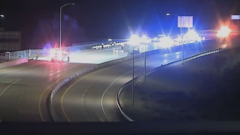 Two hospitalized following wrong-way driver crashes on I-215