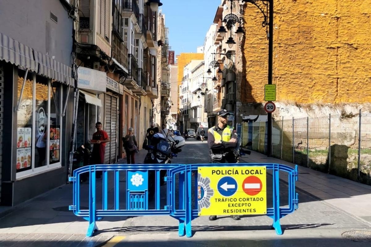 Cortes de tráfico en Paseo Alfonso XII, calle Real y acceso a Lo ...