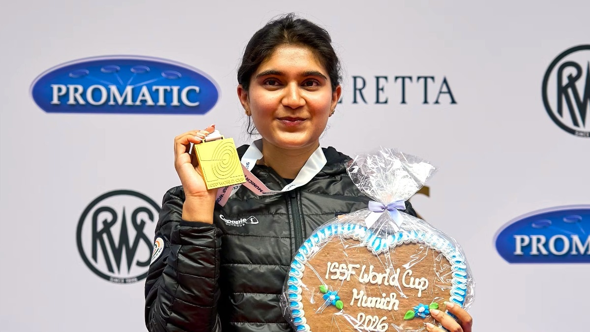 India's Esha Singh wins Munich World Cup gold with 25m pistol world record