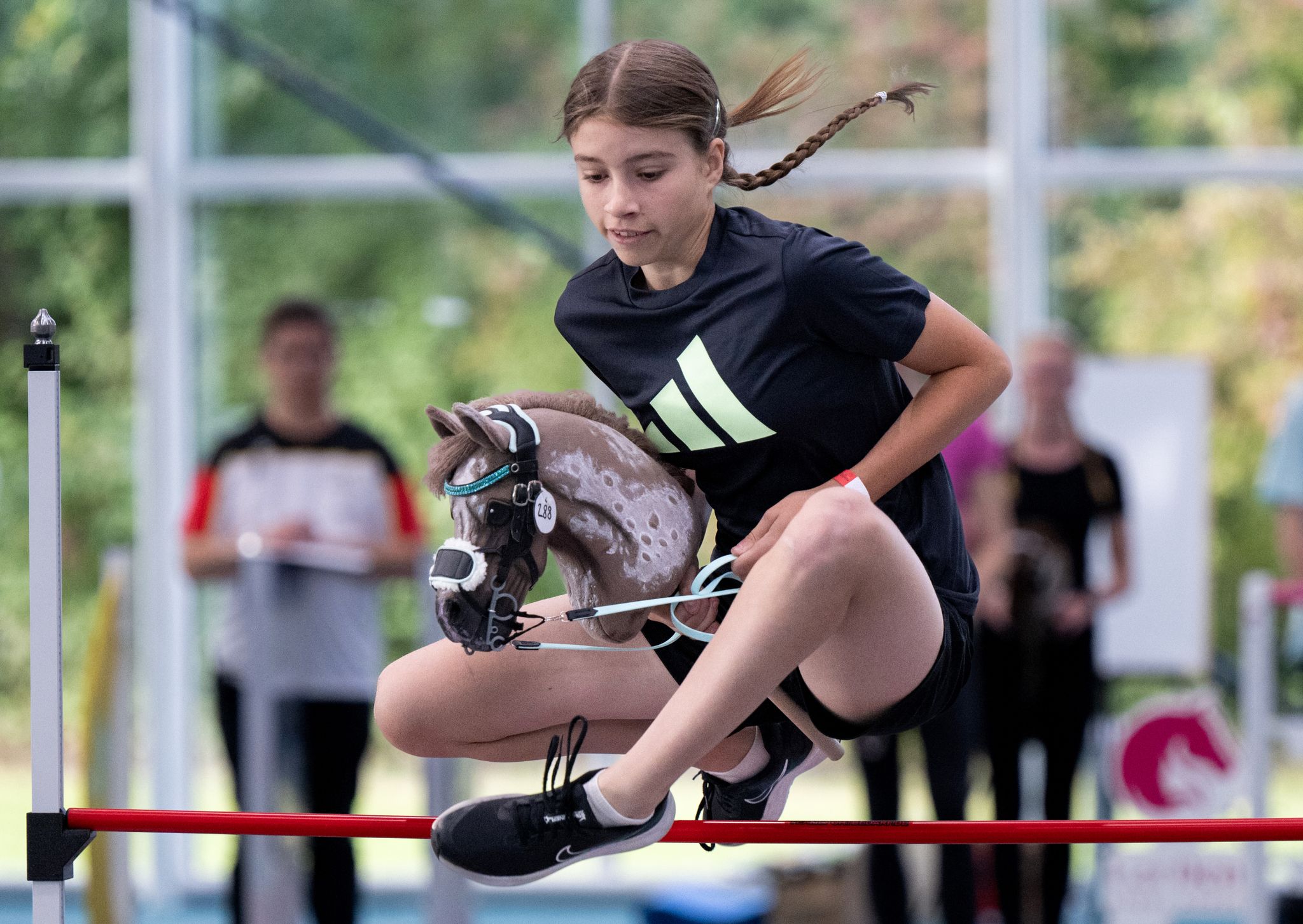 Riders flaunt skills as hobby horsing gallops into the mainstream