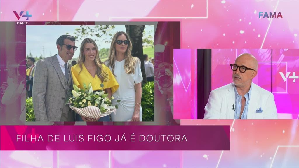 Luís Figo e Helen Svedin têm motivos para celebrar