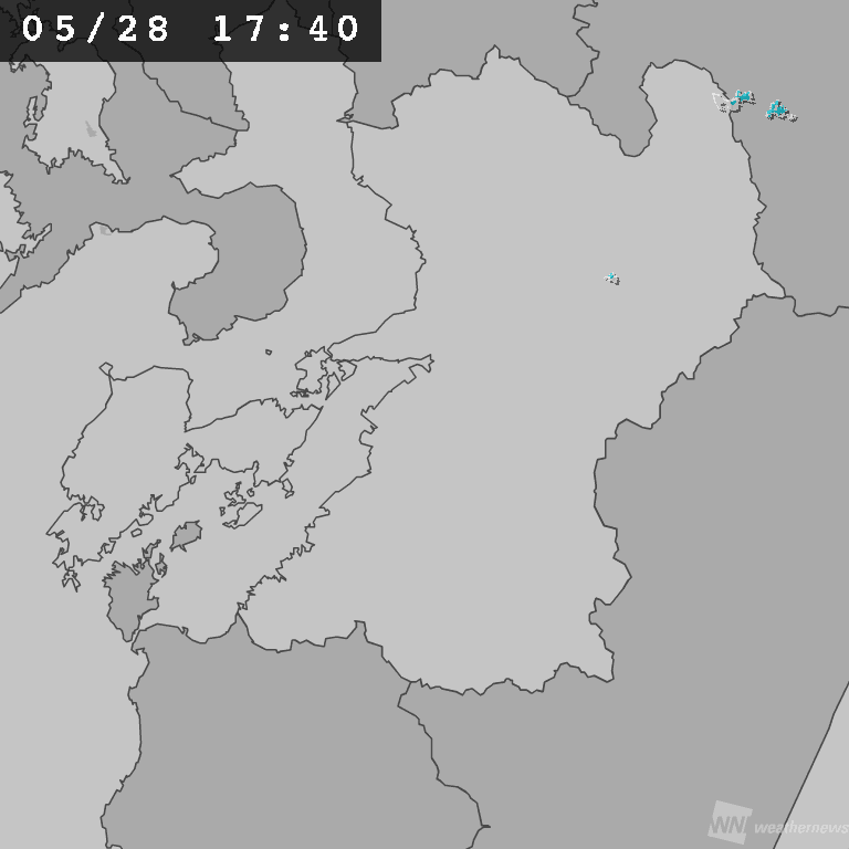 5月29日(金) 熊本県の明日の天気