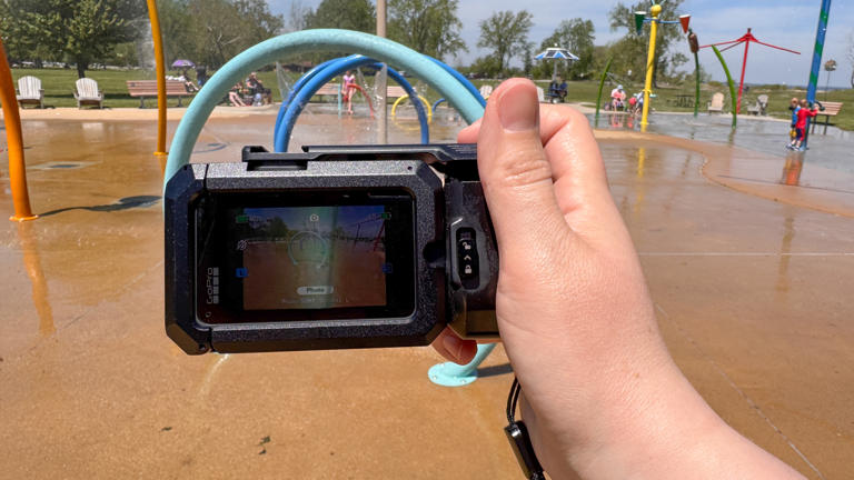 I left my waterproof compact camera behind and used the new GoPro as a ...