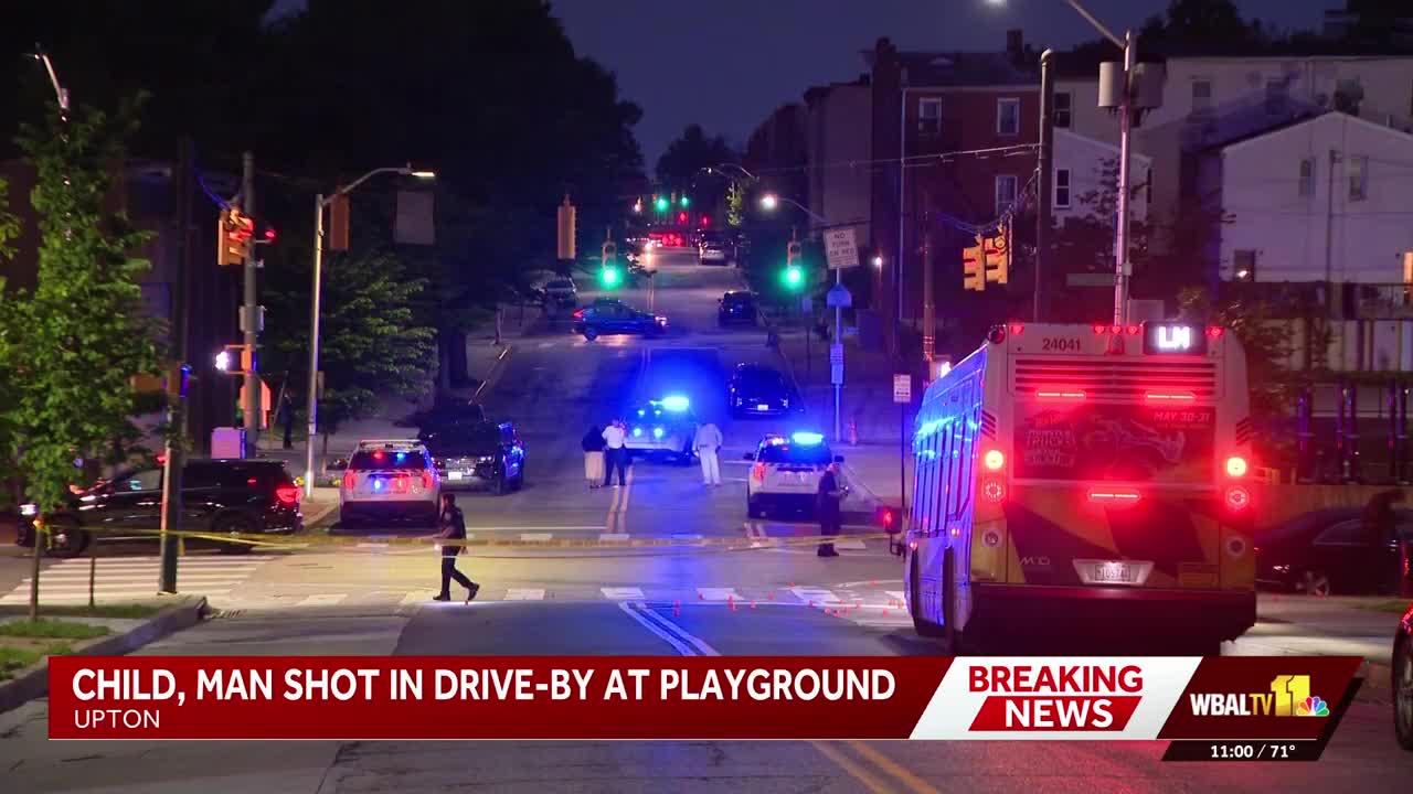 Child among 2 shot in Upton, Baltimore police say