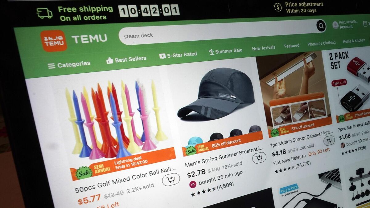 Temu fined €200m by EU over illegal and unsafe products sold online
