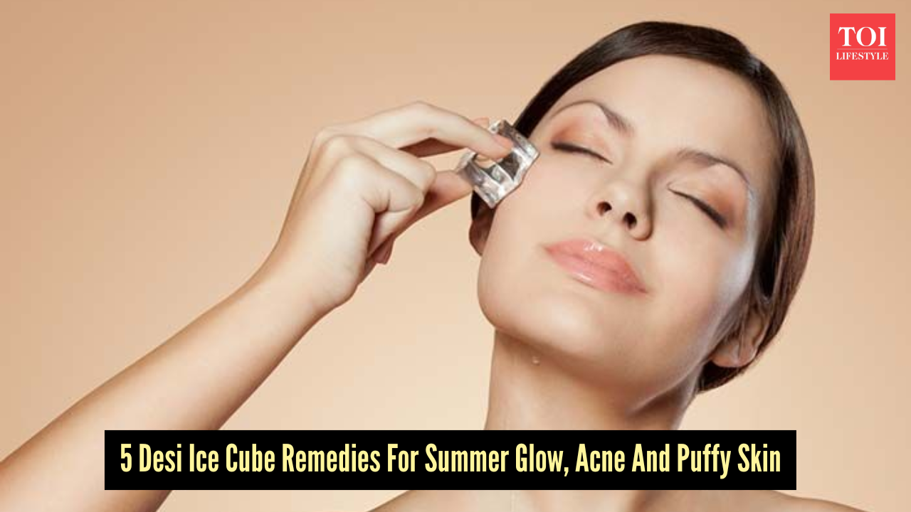 5 best desi ingredients for ice cube therapy to beat summer skin problems