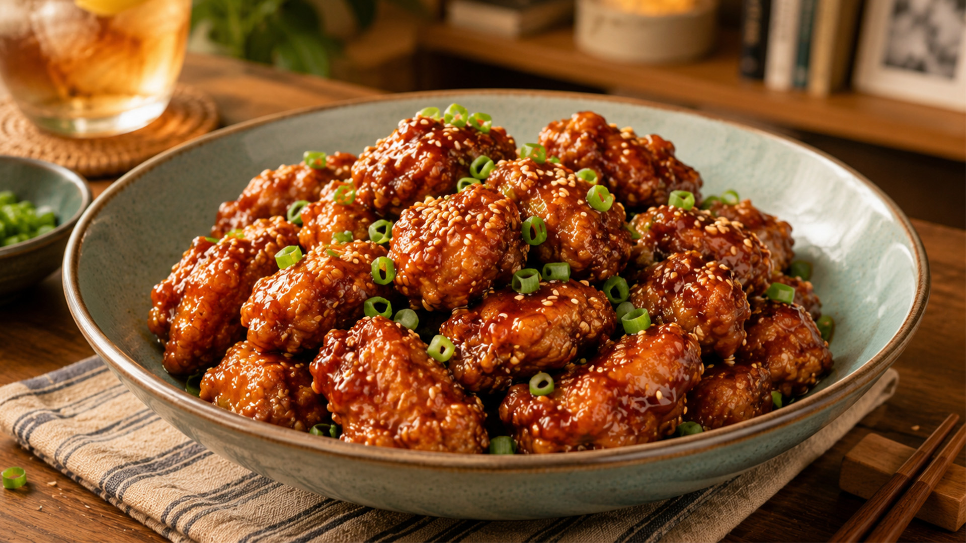 How to make teriyaki sesame chicken at home