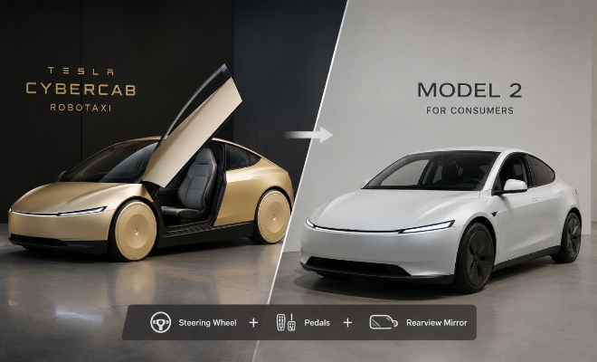 What if Tesla’s $30,000 Model 2 has been the Cybercab all along?