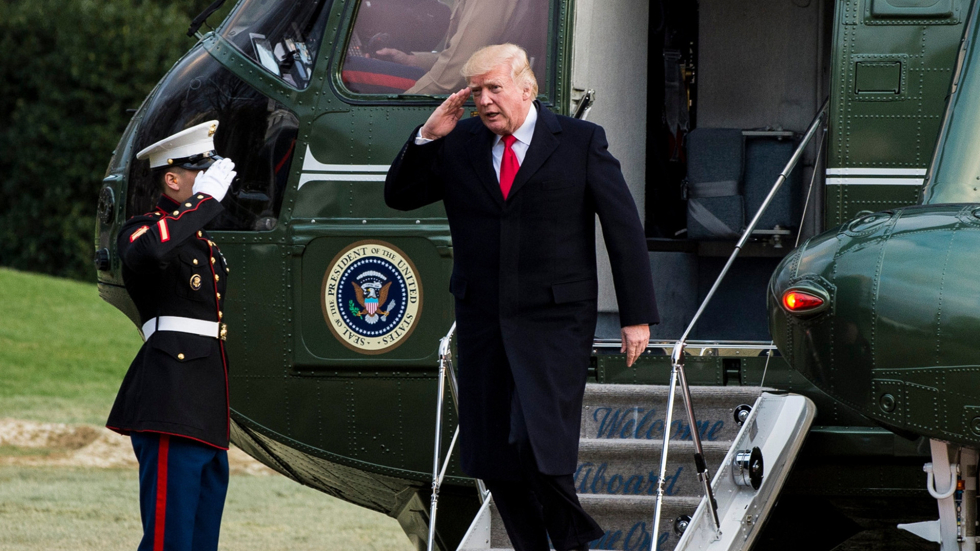 Marine One: The story of how the presidential helicopter took off