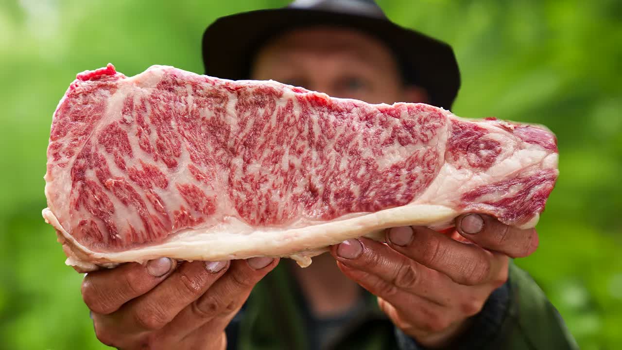 Food done right: Melt-in-your-mouth Wagyu A5+ on a sizzling hot stone