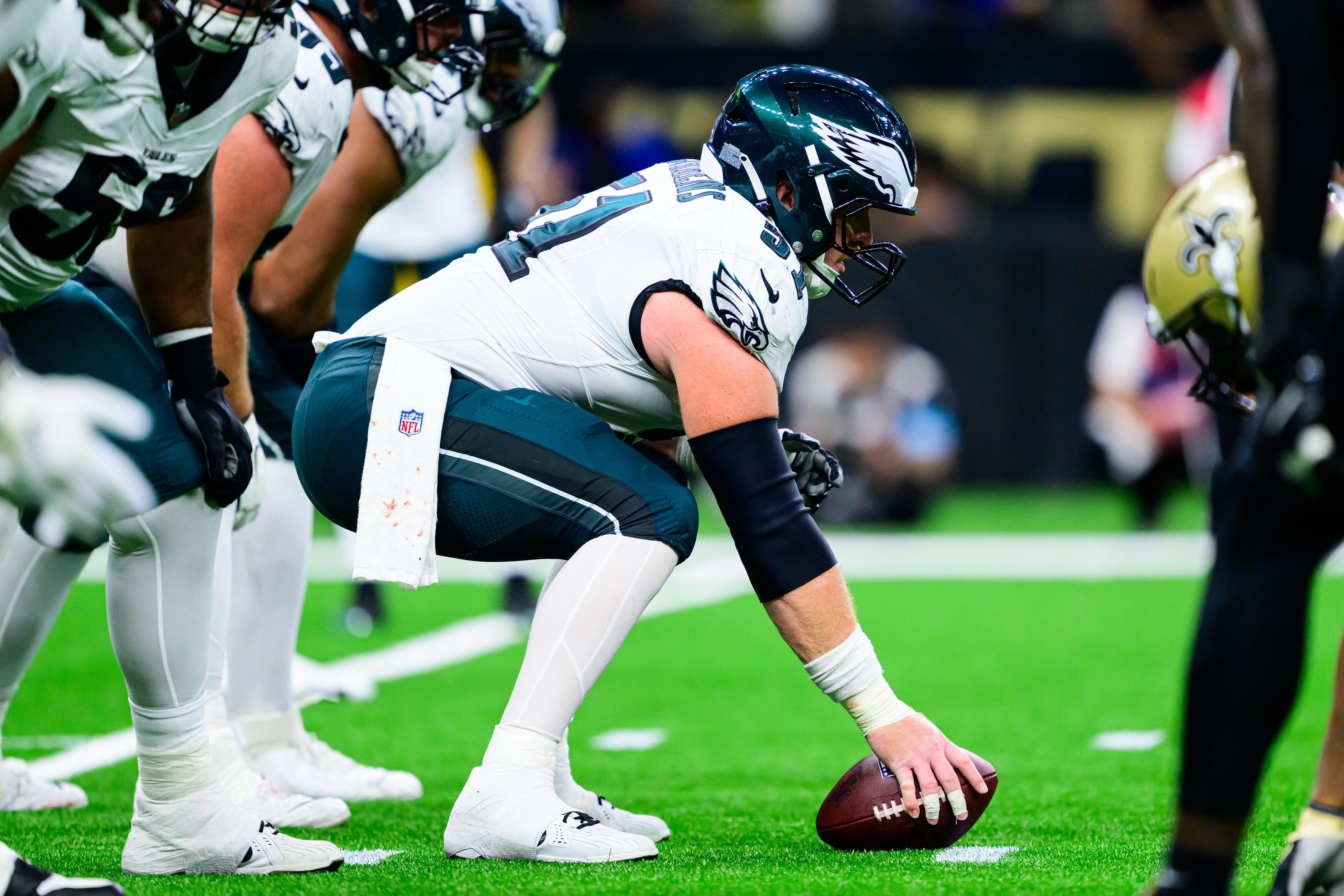 How Sean Mannion is reshaping the Eagles run-blocking identity