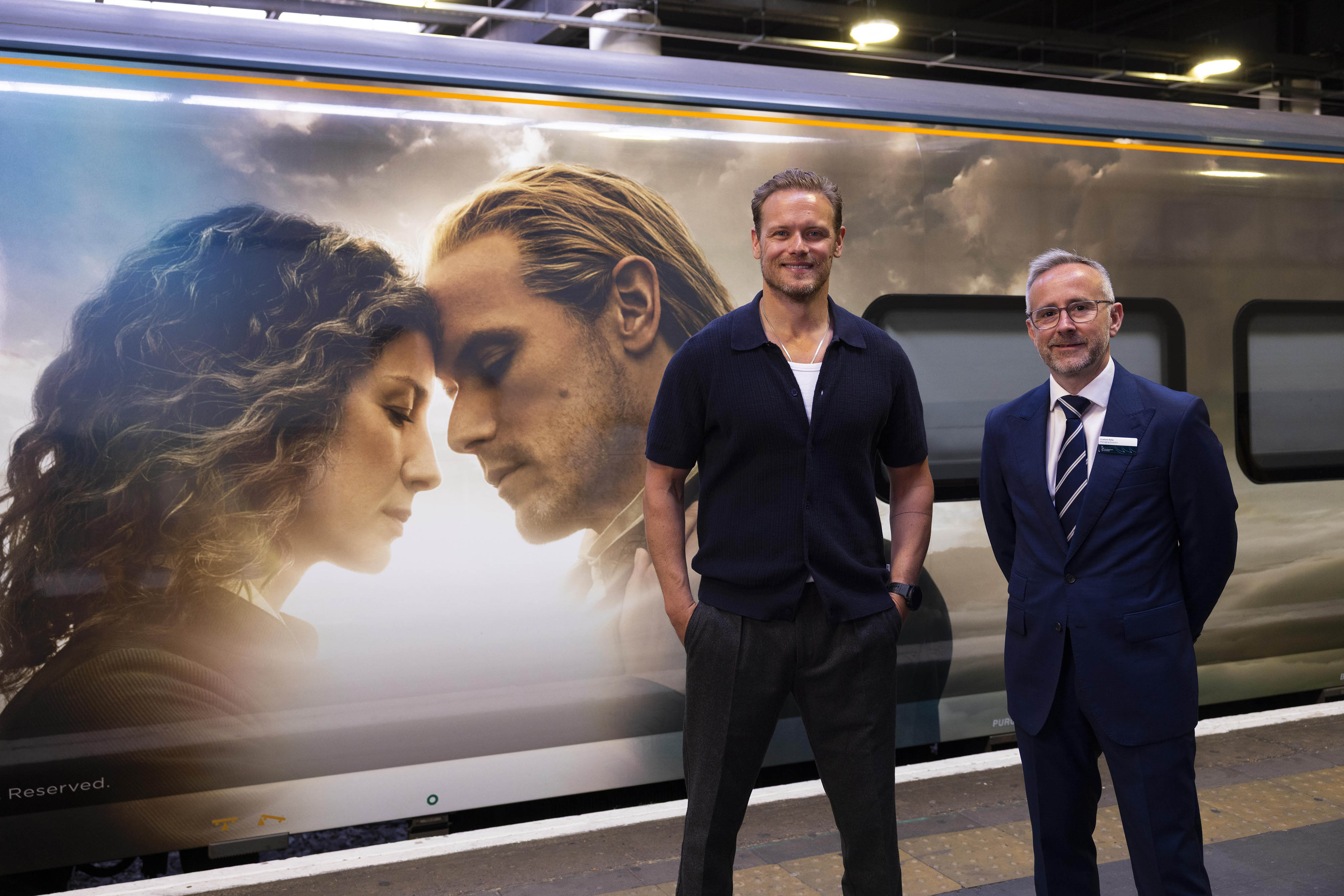 Caledonian Sleeper train given Outlander makeover in celebration of the ...