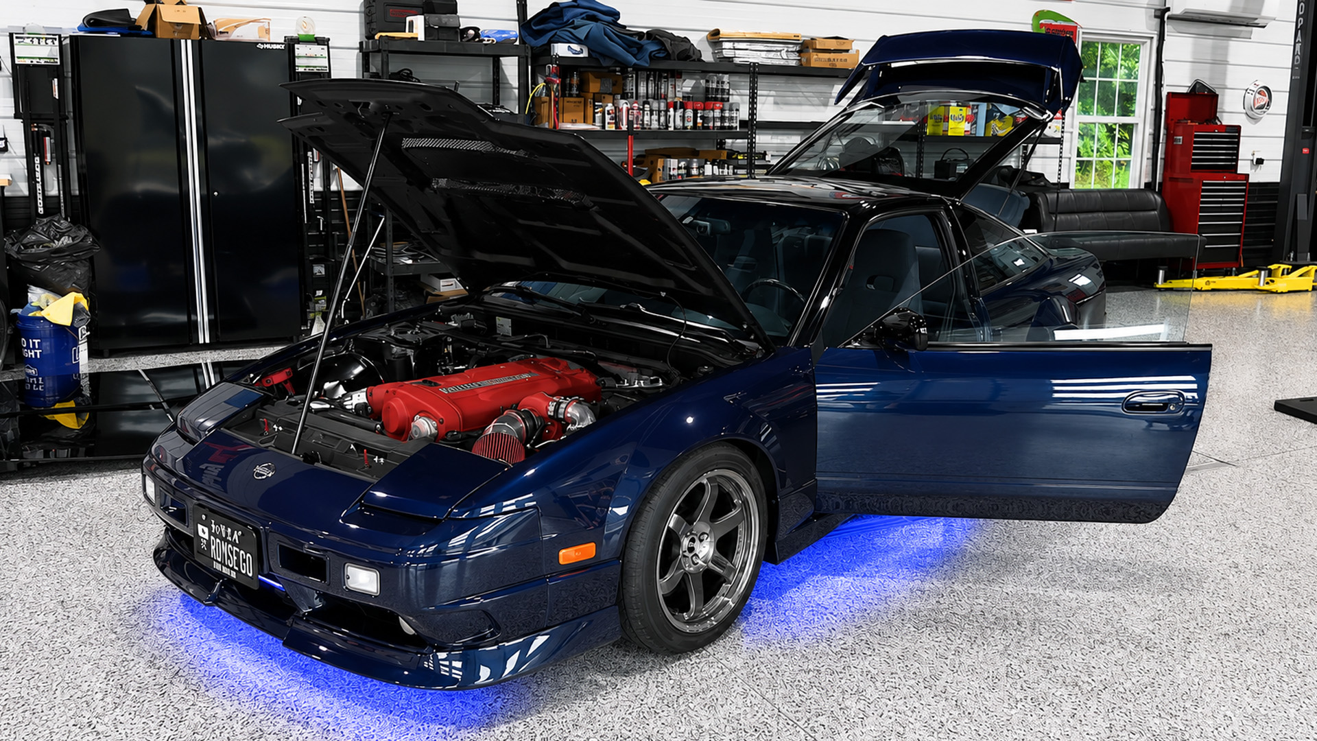 A Nissan 240SX restomod build with a smarter A/C setup