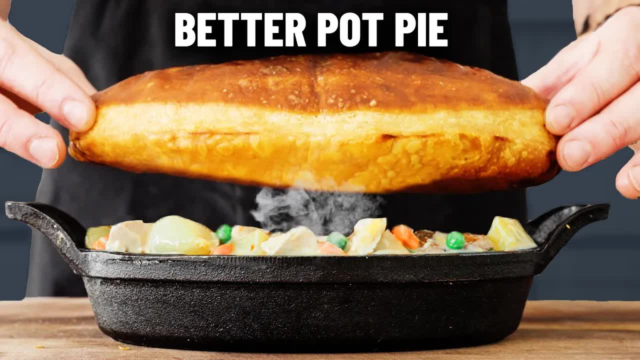 Never make chicken pot pie the same way again!
