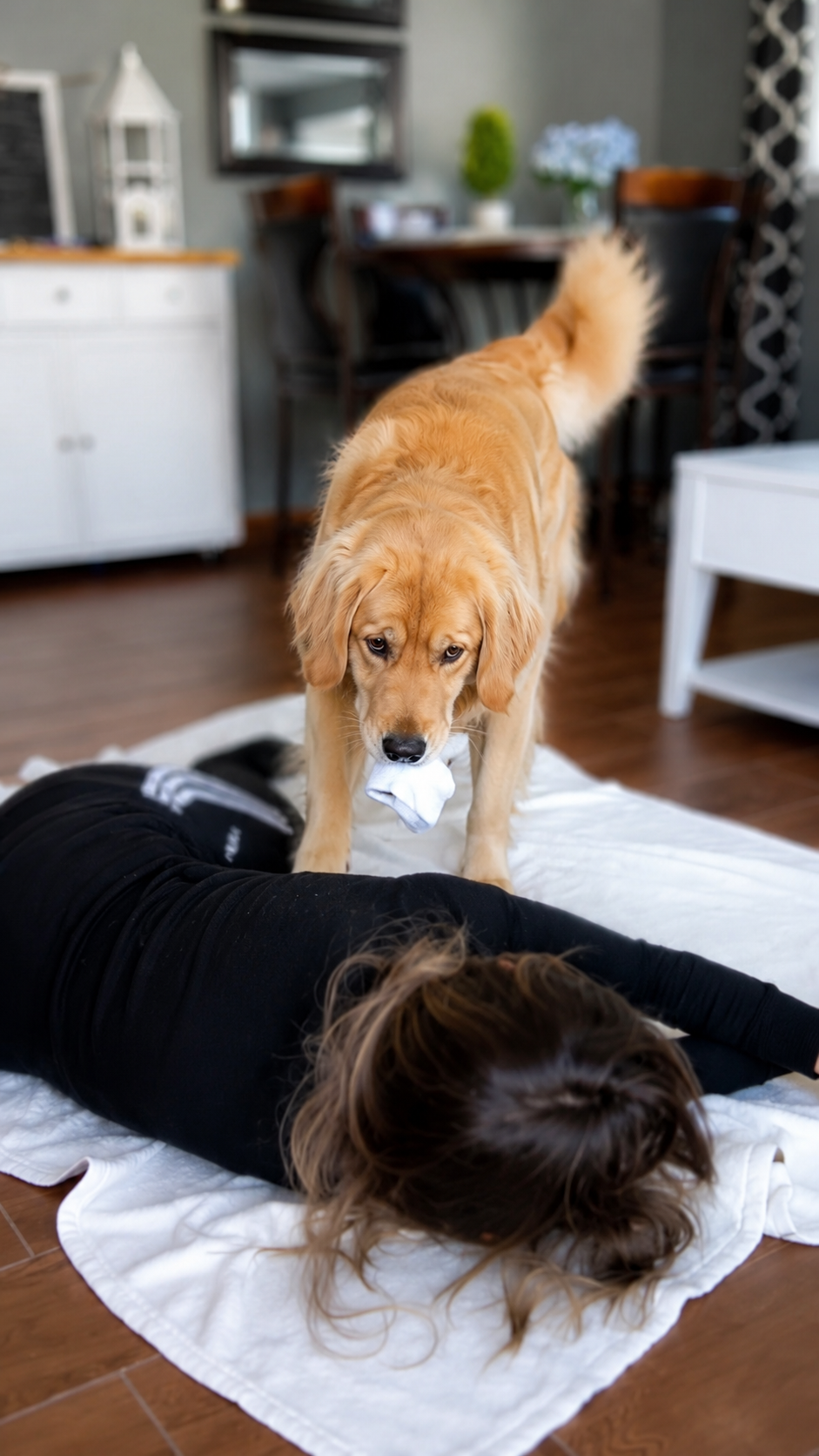 My dog’s rescue plan was a sock