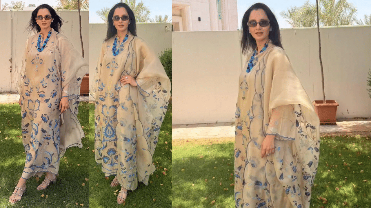 Eid al-Adha 2026: Sania Mirza dazzels in Pakistani floral suit priced ...