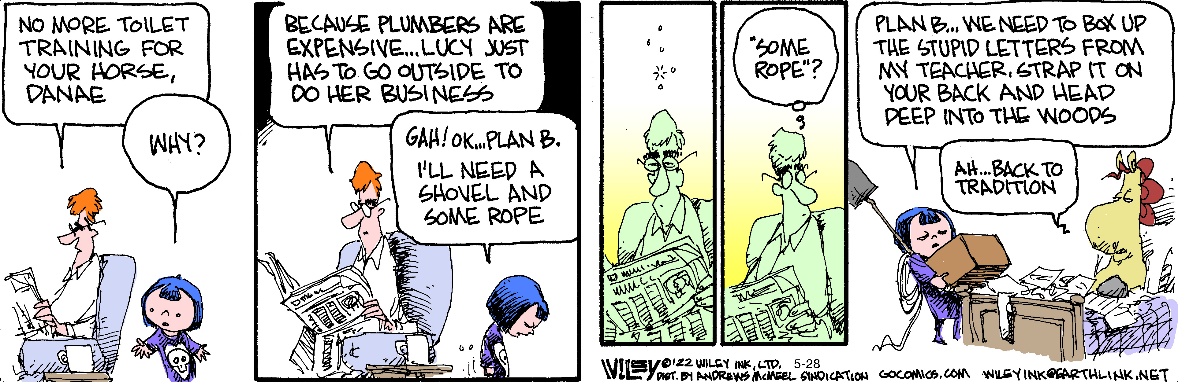 Non sequitur by Wiley Miller
