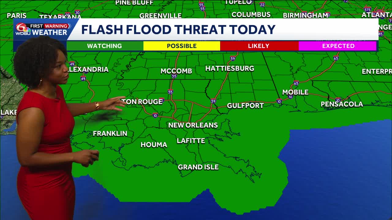 Impact Day: More heavy rain expected throughout the day Thursday in ...