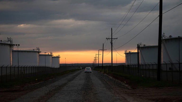 America’s pile of emergency oil is shrinking fast