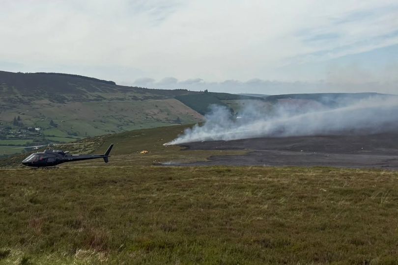 Dublin Fire Brigade deploy aerial firefighters to contain massive west ...