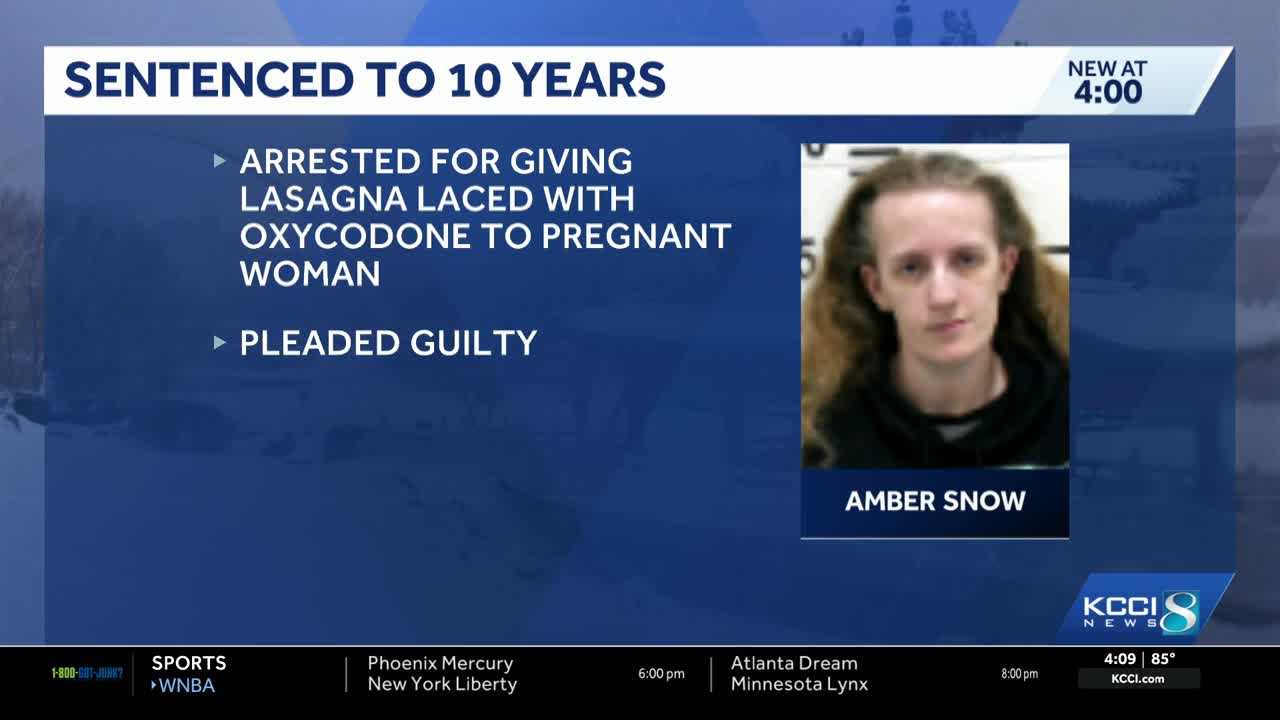 Decorah woman sentenced to 10 years for drug-laced lasagna