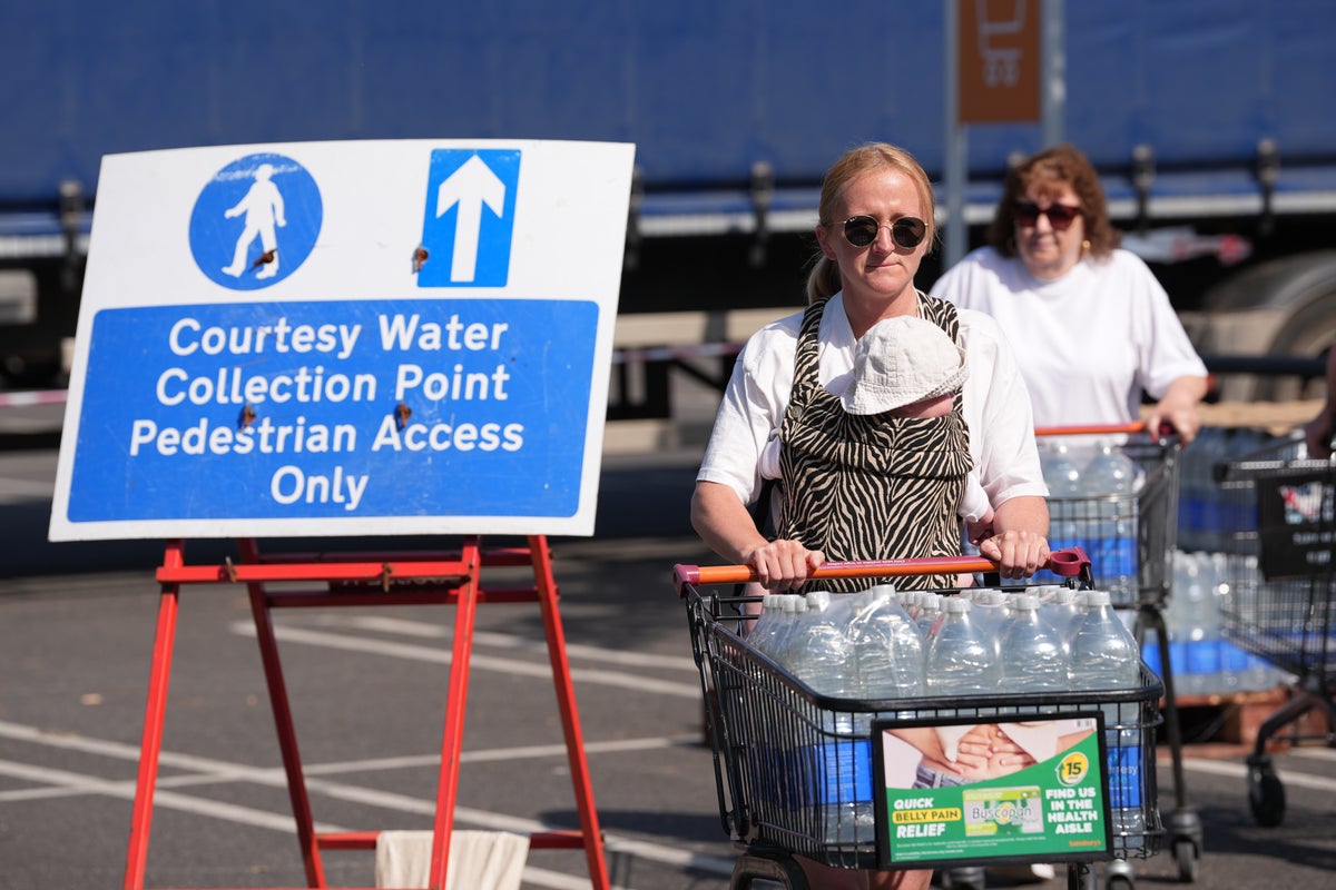 Thousands in Kent left without water during hot weather