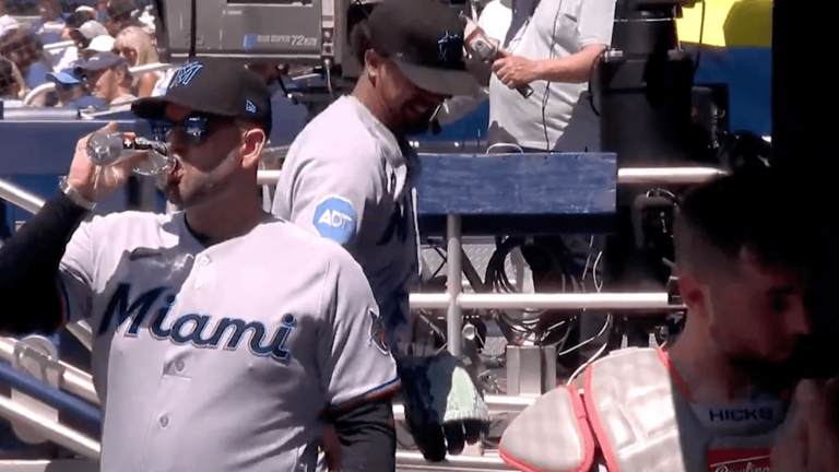 Marlins pitcher Eury Perez suffers one of the most bizarre injuries of ...